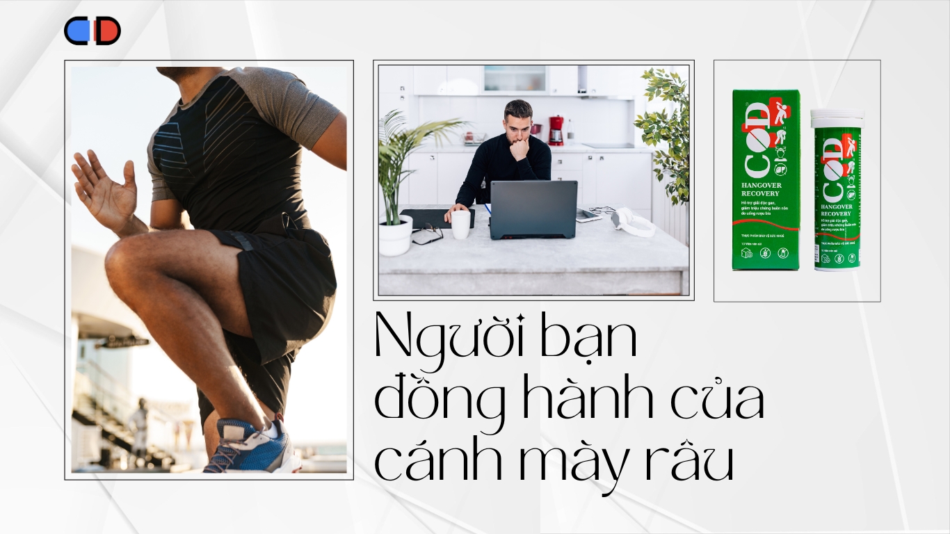 Viên sủi giải rượu COD Hangover Recovery: Người bạn không thể thiếu của ...